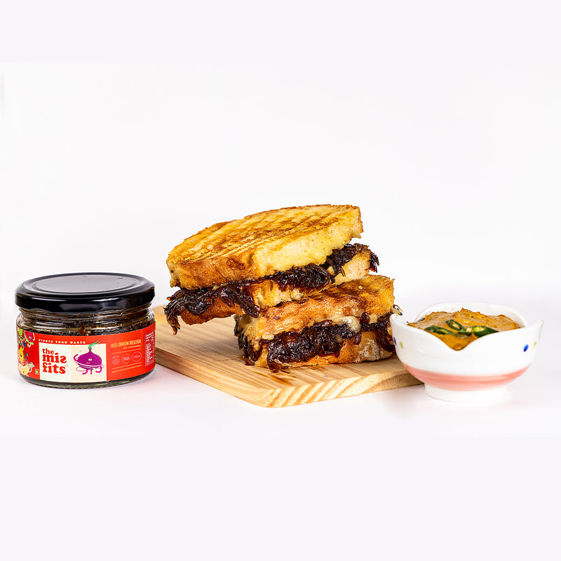 Get Savory Red Onion Relish Infused with Ashwagandha by The Misfits
